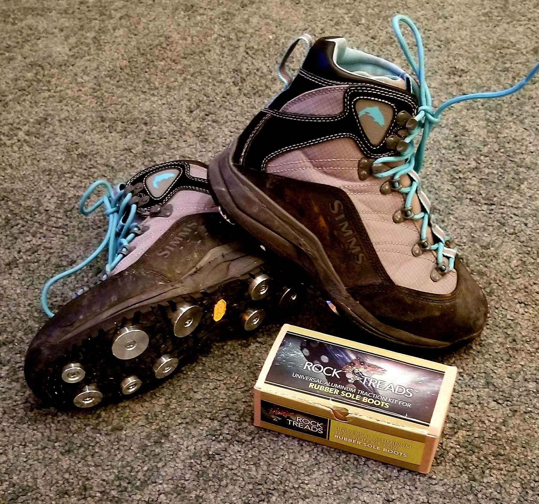 Custom Rock Treads Install