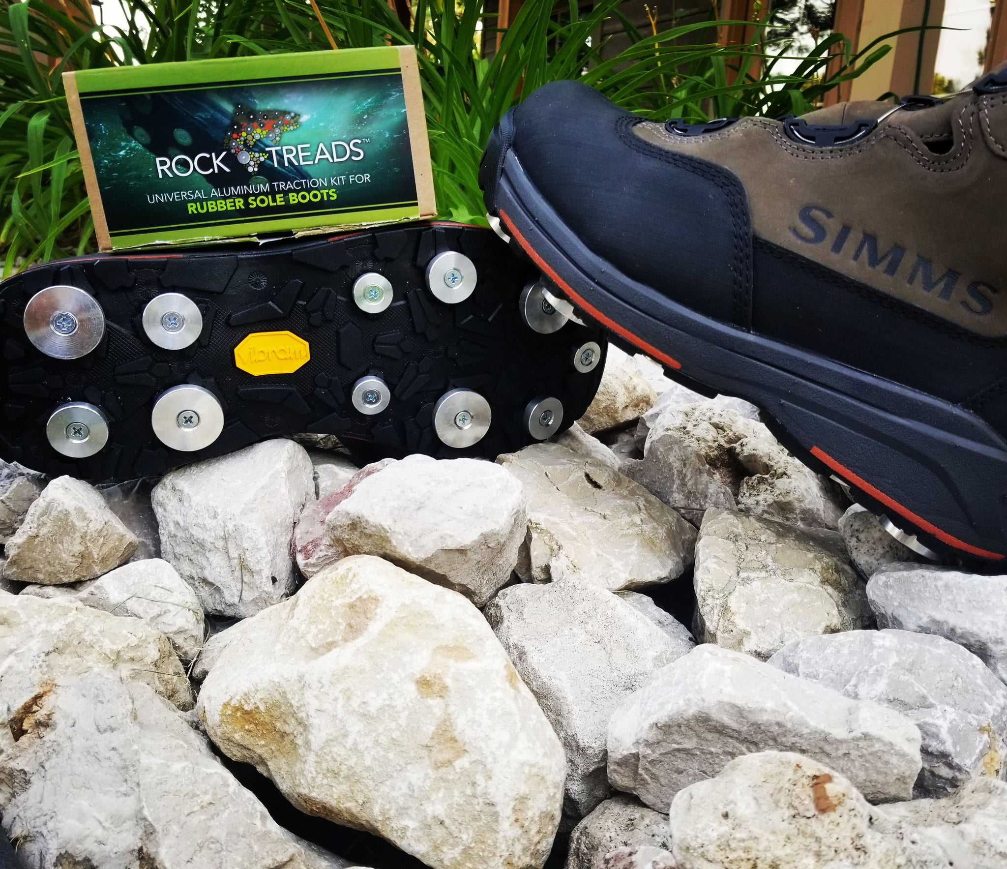 Custom Rock Treads Install